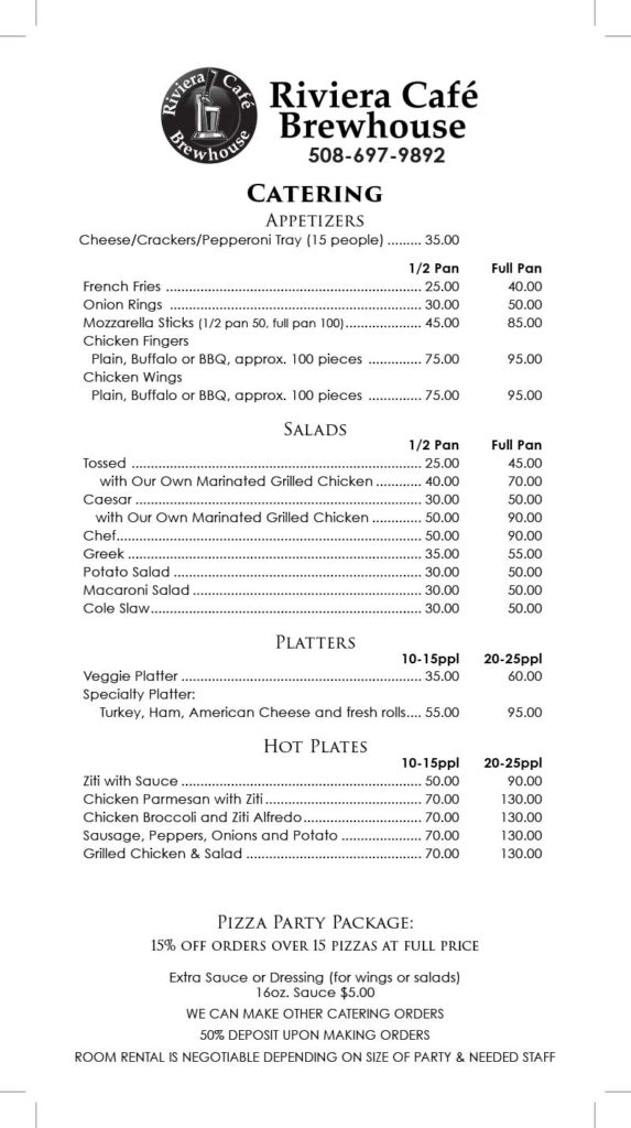 riviera-cafe-catering-menu-5_2019 - The Riv Cafe Brewhouse