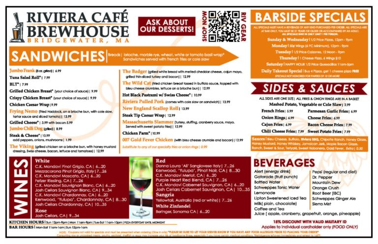 2020_Riviera Cafe Menu_Page_2 - The Riv Cafe Brewhouse